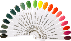 Extendable nail polish charts | ColorDisplay